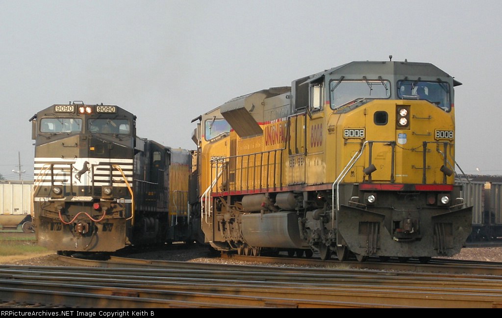 NS 9090 and UP 8008